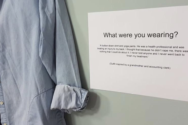 What Were You Wearing: Survivor Art Installation | Notorious-mag