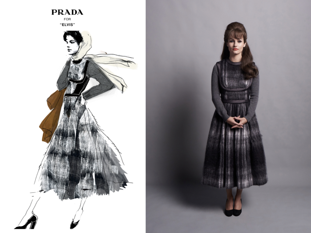 Sneak Peek: Prada’s costumes for Baz Luhrmann’s Film Elvis '60s and ...