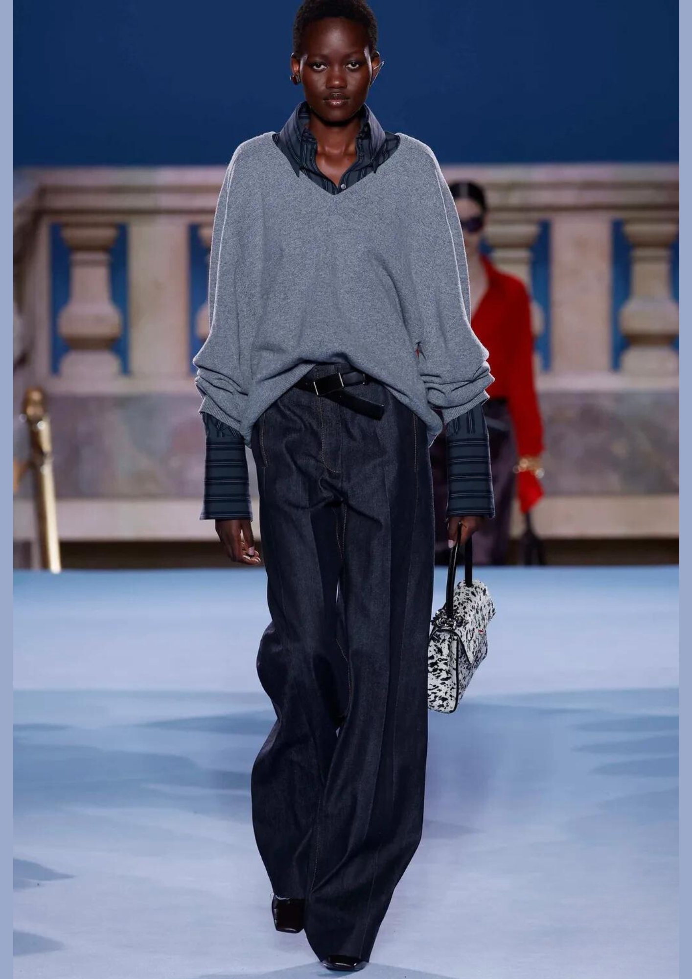 #WinterFix: How to Wear That Grey Pullover, Runway-Style | Notorious-mag